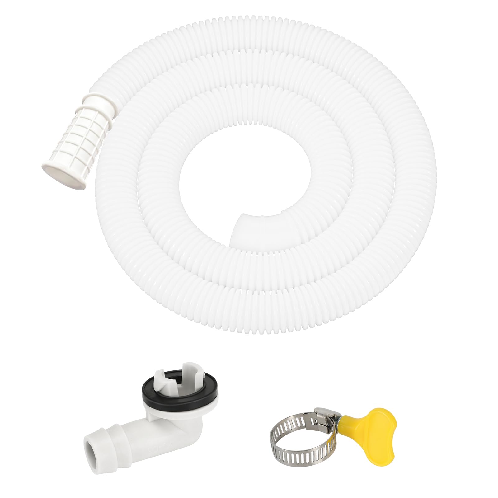 Amazon.com: BEWAVE Air Conditioner Drain Hose Kit, Universal Durable ...