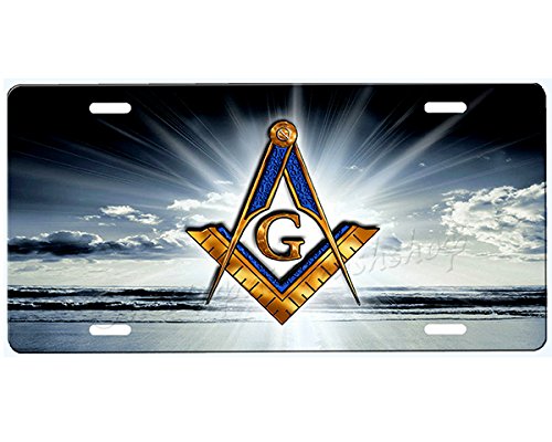Amazon.com: Masonic License Plate Car Tag : Automotive
