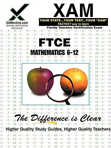 FTCE Mathematics 6-12 (XAM FTCE): Wynne, Sharon: 9781581979145: Amazon ...