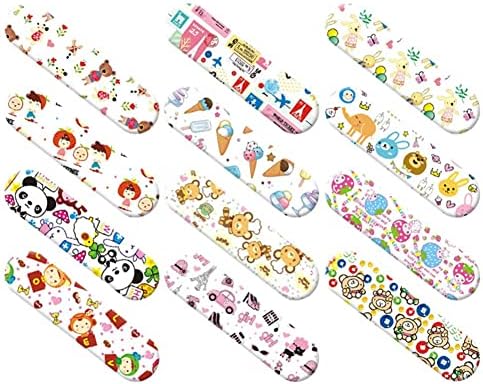 Amazon.com: Cute Bandages 120 Count Cute Cartoon Adhesive First Aid ...