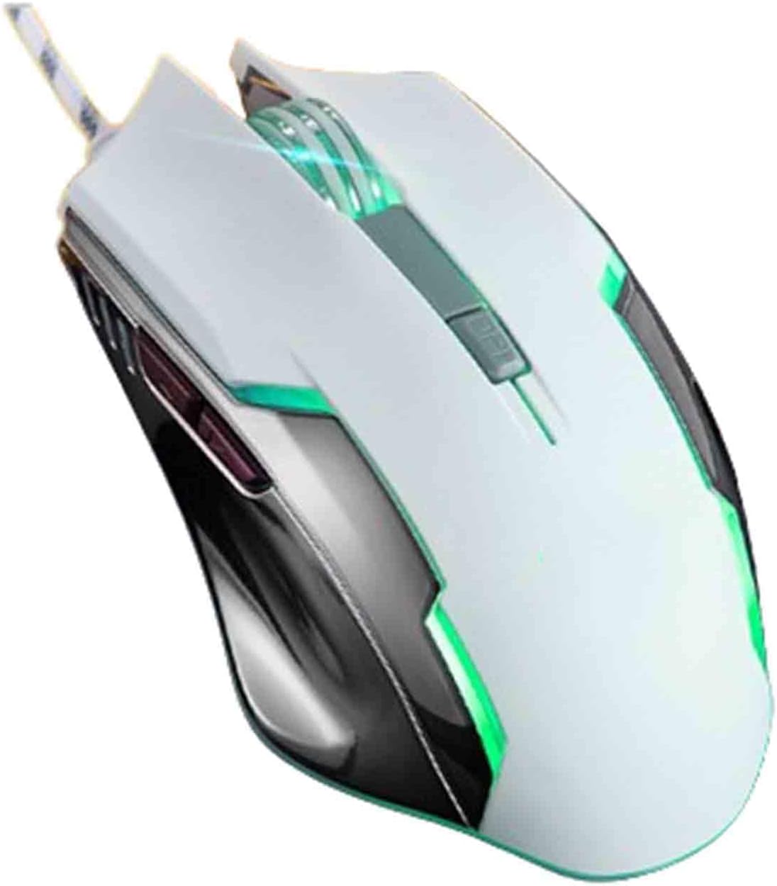 Amazon.com: JUSHZ Computer Mouse for Laptop USB Gaming Ergonomic ...