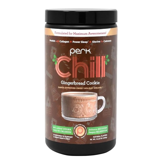 Amazon.com : Perk Chill - Original Gingerbread Cookie (18 Servings ...