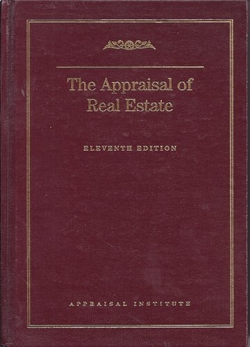 The Appraisal of Real Estate: Field: 9780922154357: Amazon.com: Books