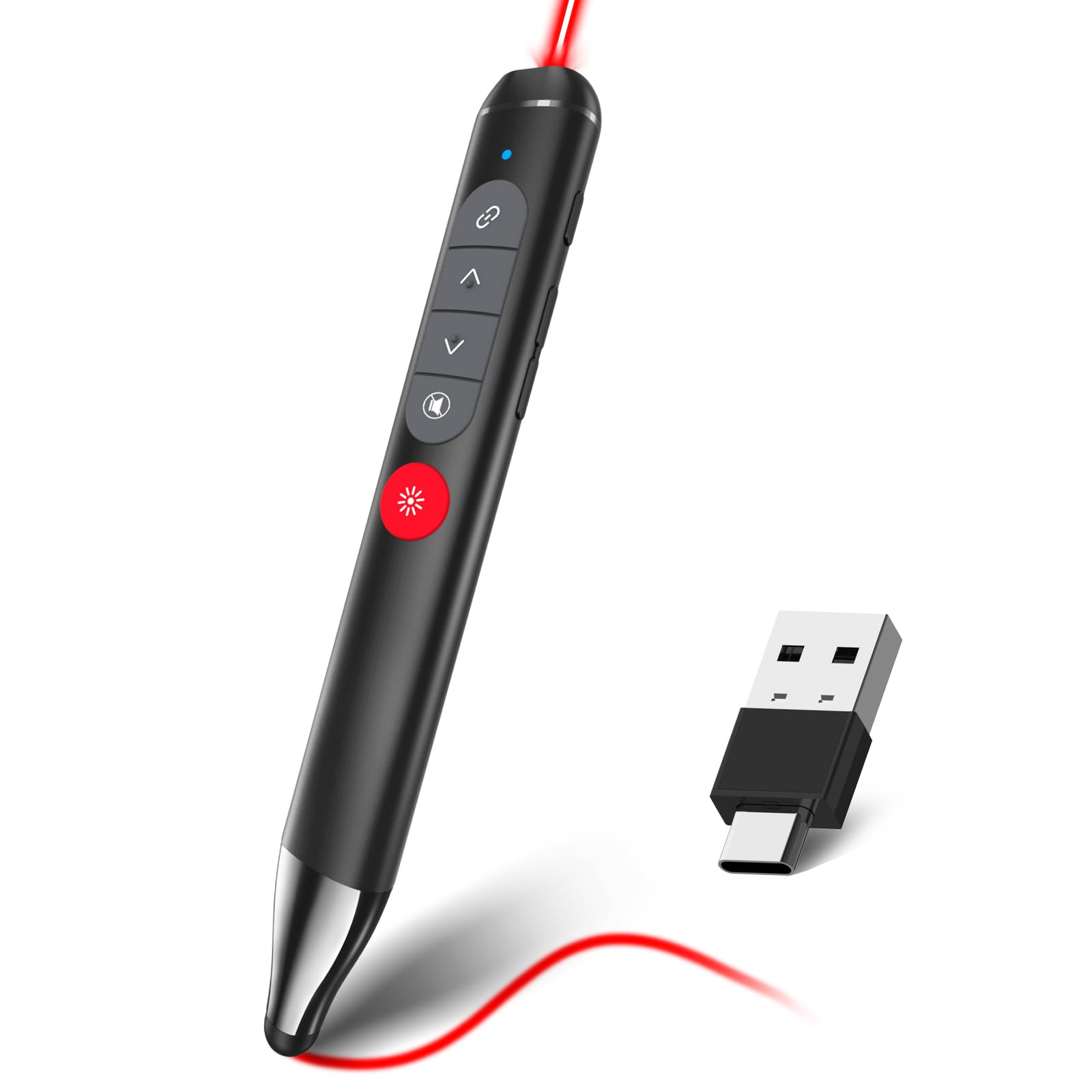 Presentation Clicker With Stylus Pen For Touch Screen Clicker ...