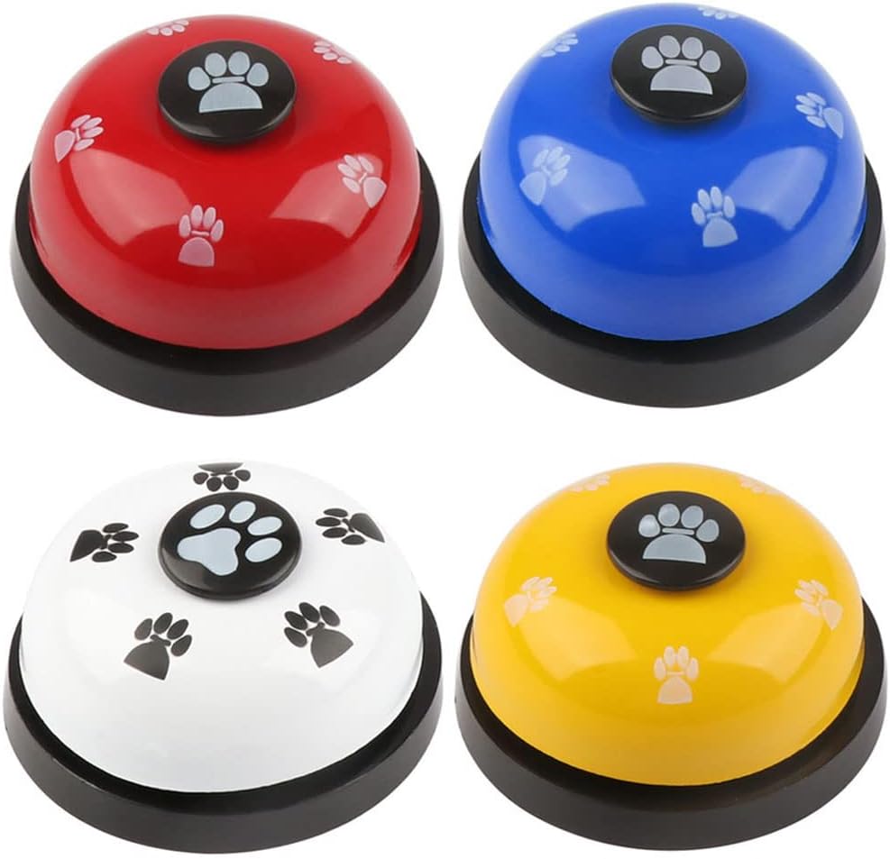 Amazon.com : 4 Pcs Dog Training Bell, PIVHWIR Dog Puppy Pet Potty ...