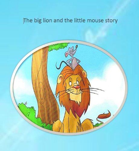 The big lion and the little mouse story eBook : ibrahim, mohammad ...