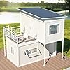 Amazon.com: Walkmax Two Story Tiny Flat-Pack House, Prefabricated ...