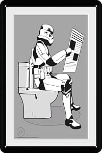 Amazon.com: Original Stormtrooper Storm Pooper Poster Bar Cafe living ...