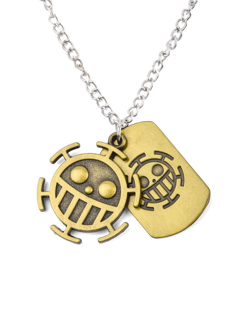 Buy Anime Necklace, Heart Pirates Logo Necklace Anime Cosplay ...