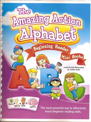 The Amazing Action Alphabet Beginning Reader Mini Books (Learn to Read ...