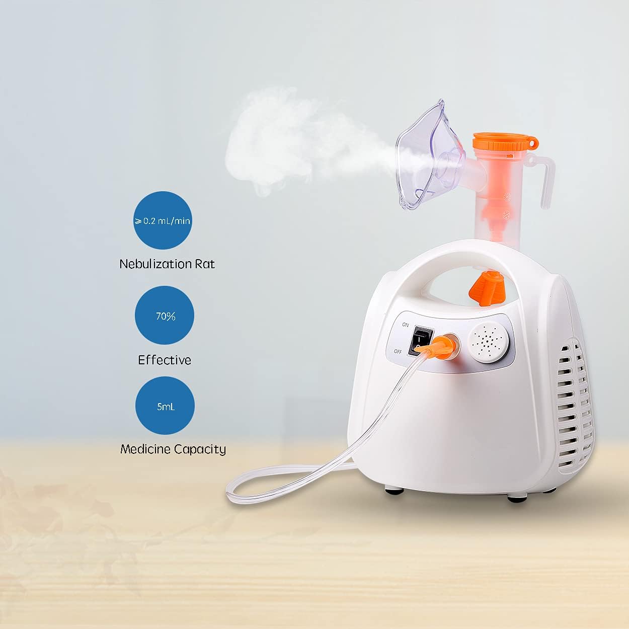 Buy Nebulizer Portable Air Compressor Machine for Adult Baby with ...