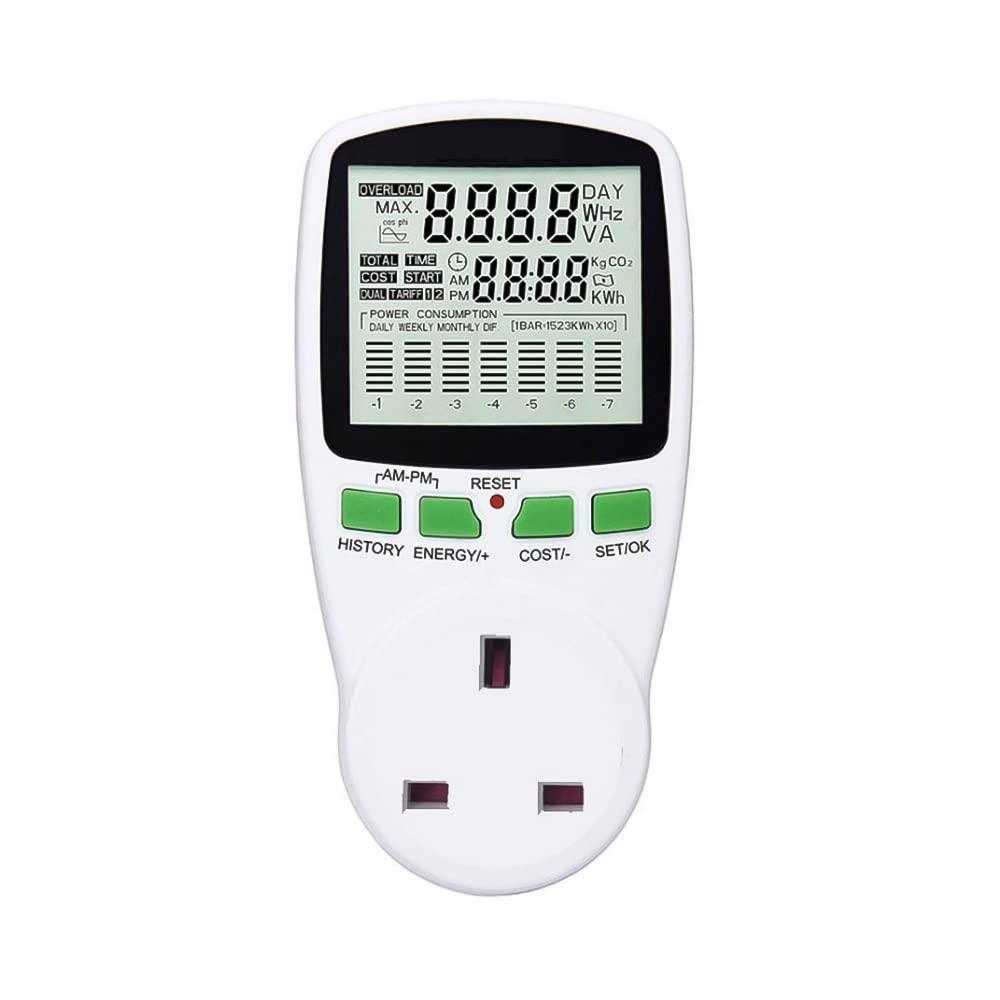 Buy Power Meter Energy Monitor, Watt Meter Electricity Usage Monitor ...