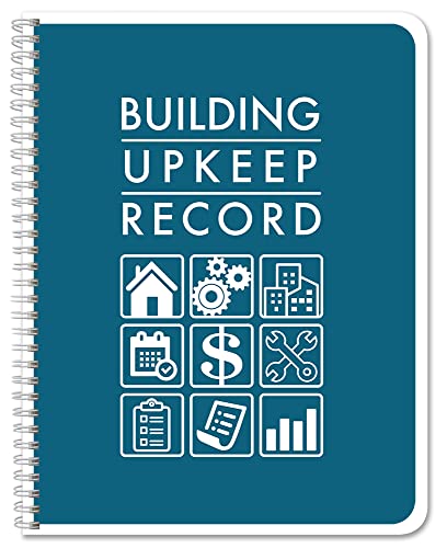 BookFactory Building Maintenance Log Book/Building Upkeep - Want It All