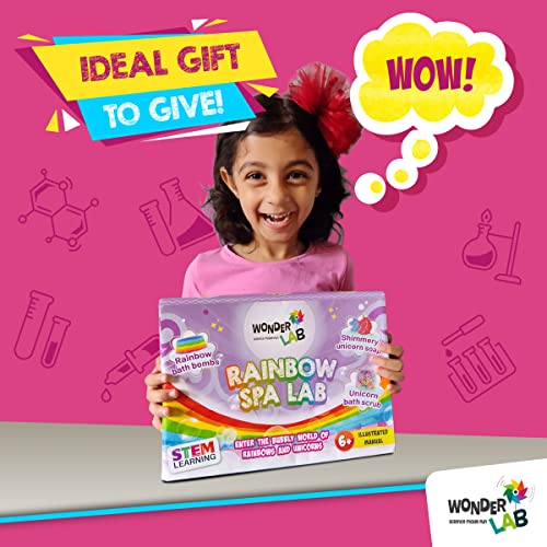 DIY Science Kit Rainbow & Unicorn Spa Lab | Soap Making, Bath Bombs ...
