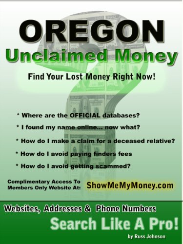 Amazon.com: Oregon Unclaimed Money: How To Find (Free Missing Money ...