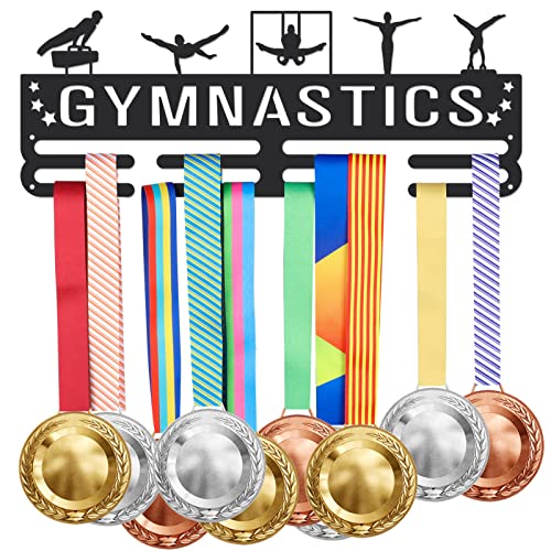 SUPERDANT Gymnastics Medal Hanger Male Gymnastics Medal Holder with 8 ...