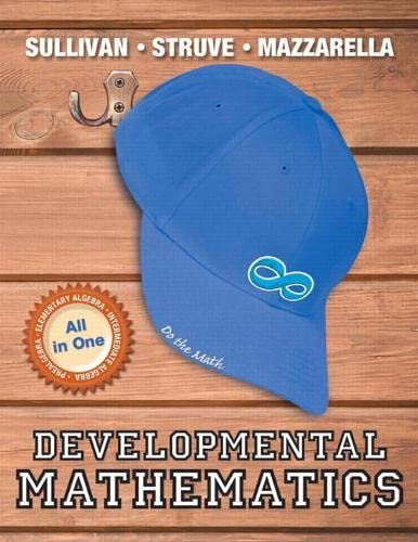 Amazon | Developmental Mathematics | Sullivan III, Michael, Struve ...