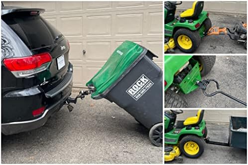 Garbage Commander Combo Hitch, Haul Pin Hitch, Handled Lawn and Garden ...
