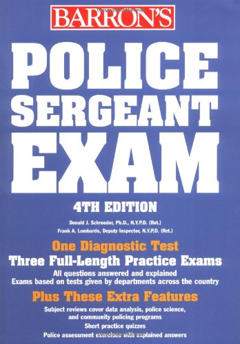 How to Prepare for the Police Sergeant Exam (US Police Service): Amazon ...