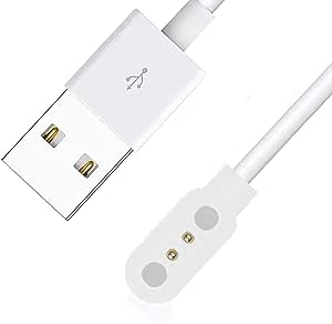 Amazon.co.jp: Lamshaw for RUIMEN D1 Smartwatch Cable, USB Magnetic ...