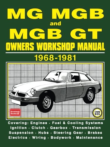 Amazon.fr - MG MGB and MGB GT 1968-1981 Owners Workshop Manual ...
