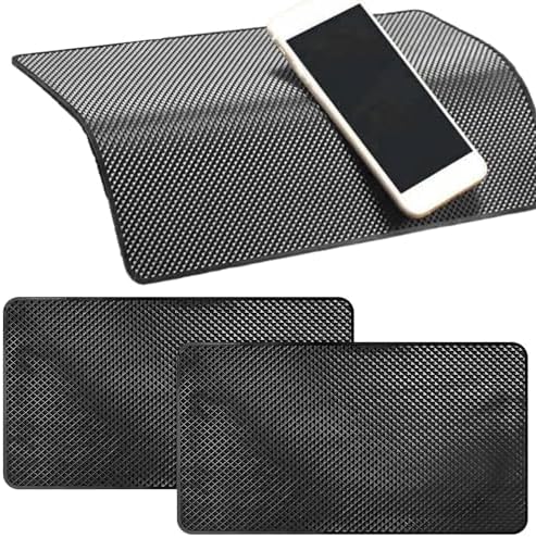 2 Pcs Anti slip Car Dash Sticky Pads,Extra Large Size Self Adhesive Car ...