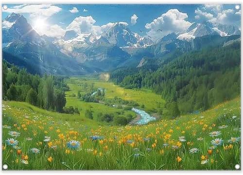 Amazon.com : ZTHMOE Fabric 7x5ft Spring Natural Scenery Bokeh Blurred ...