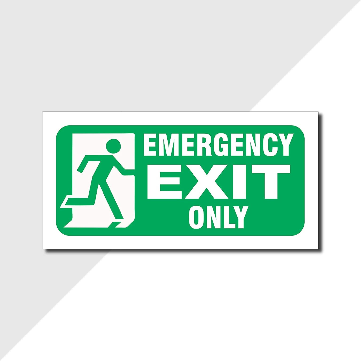 Birds Mind Emergency Exit Only Sign Board For Office Hospital ...