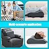 Amazon.com: ROYALAY Adjustable Recliner Leg Rest Cushion, Widen and ...