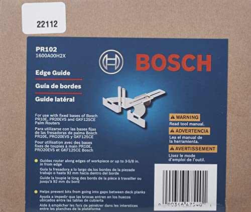 Snapklik.com : Bosch PR102 Palm Router Edge Guide
