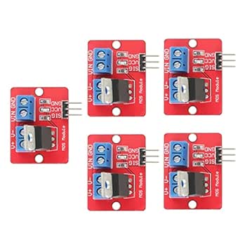 5pcs MOSFET Driver Module Driver, MOSFET Driver Motor Stepless Speed ...