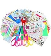 Amazon.com: SICOHOME Scrapbook Supplies Scrapbook Kit - DIY Junk ...