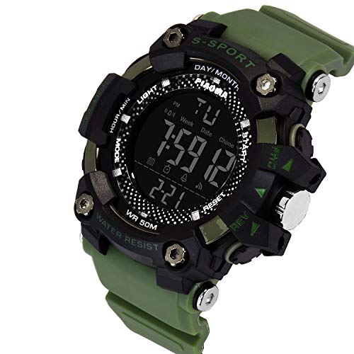 Buy Piaoma Waterproof Series Digital Black Dial Digital Boy's and Men's ...