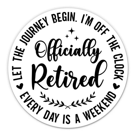 Amazon.com - Officially Retired Sticker - 3" Laptop Sticker ...