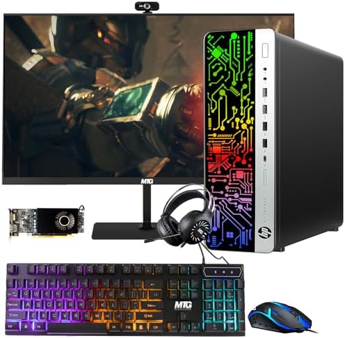 Amazon.com: HP G3 PC, Intel i5 6th Gen, RX 550 Graphics, 16GB RAM ...