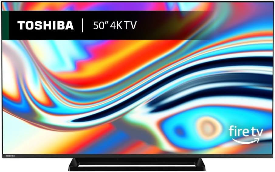 Toshiba 50”UV2F53DBU 4K Smart VIDAA TV, Ultra HD, HDR10, Freely ...