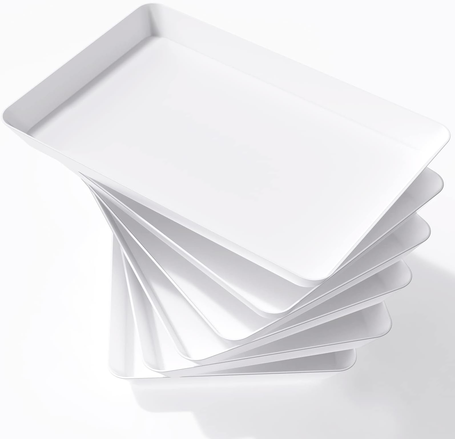 Amazon.com: Plasticpro Plastic Serving Trays - Serving Platters ...