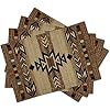 Amazon.com: Giwawa Southwestern Placemats Rustic Tribal Geometric ...