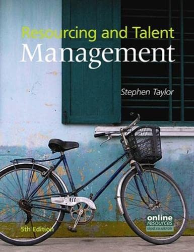 Resourcing and Talent Management: Taylor, Stephen: 9781843982517 ...