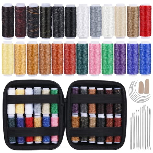 Snapklik.com : Leather Sewing Kit, Basic Hand Sewing Starter Set For ...