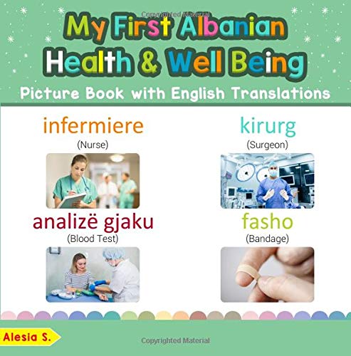 Amazon.com: My First Albanian Health and Well Being Picture Book with ...