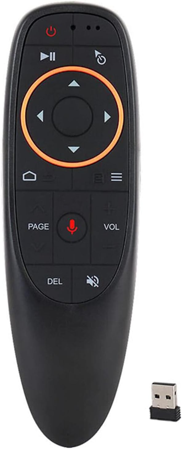 Télécommande Air Mouse 2,4 GHz avec Clavier, Capteurs Gyroscopiques Intégrés Télécommande sans ...