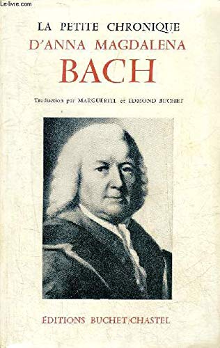 Amazon.com: Bach la petite chronique d'anna magdelena: Magdalena Anna ...