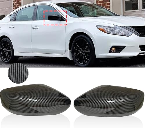 Amazon.com: SIPIDEAUT Side Mirror Cover Compatible with Nissan Altima ...