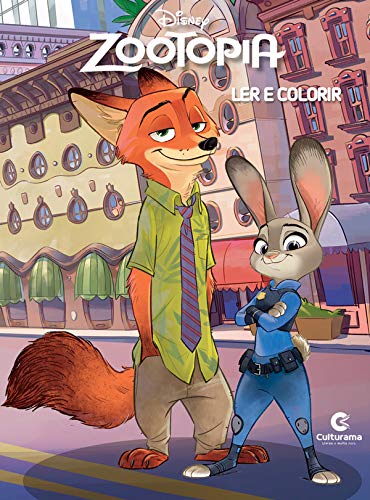 Livro Médio Ler e Colorir - Zootopia | Amazon.com.br