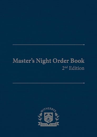 Buy Master's Night Order Book, 2nd Edition Book Online at Low Prices in India | Master's Night ...