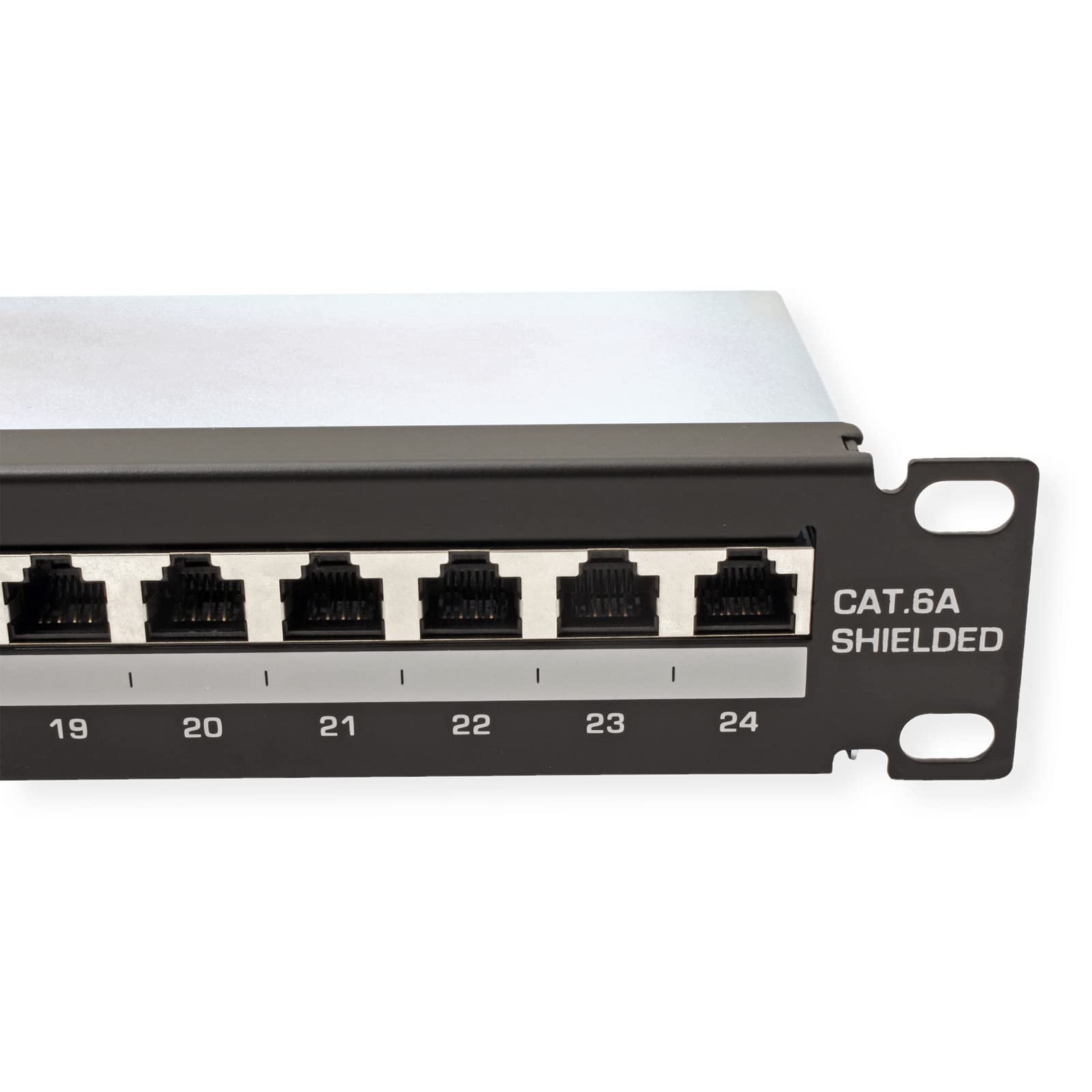 Buy TRENDnet 24-Port Cat6A Shielded Patch Panel, 1U 19" Metal Housing ...