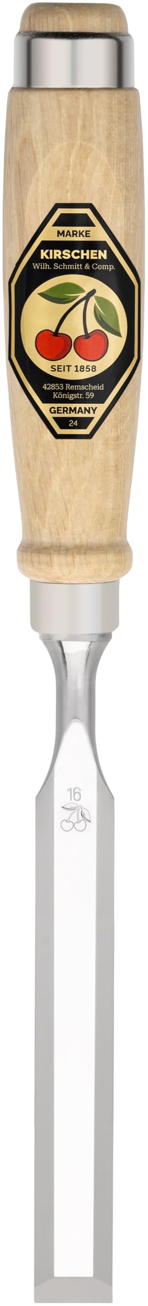 Kirschen 1001016 Firmer Chisel with Hornbeam Handle 16mm No. 1001 ...
