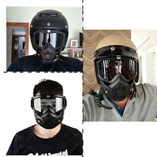 Otoroys 3 in 1 Bike Scoter Motorcycle Protective Goggles Bike Face Mask ...