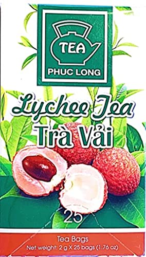 Amazon.com : Phuc Long Lychee Tea (Tra Vai) | Vietnamese Lychee Black ...